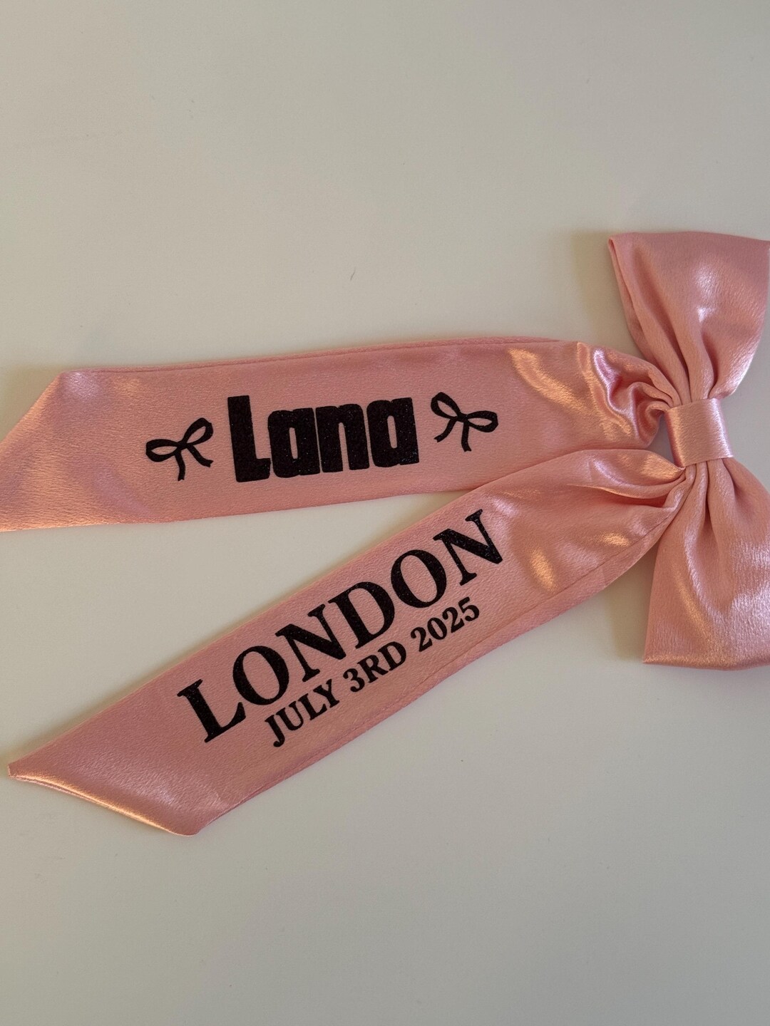 LANA Del Rey Inspired Tour Bow FASTSHIPPING Bff Birthday Gift - Etsy