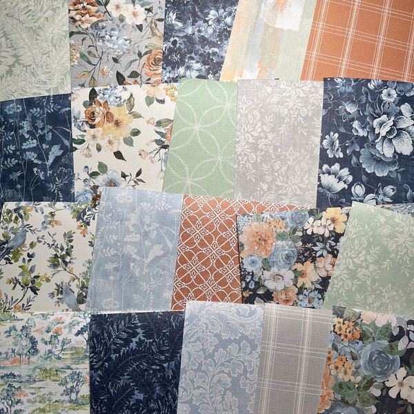 Floral Cardstock - Etsy