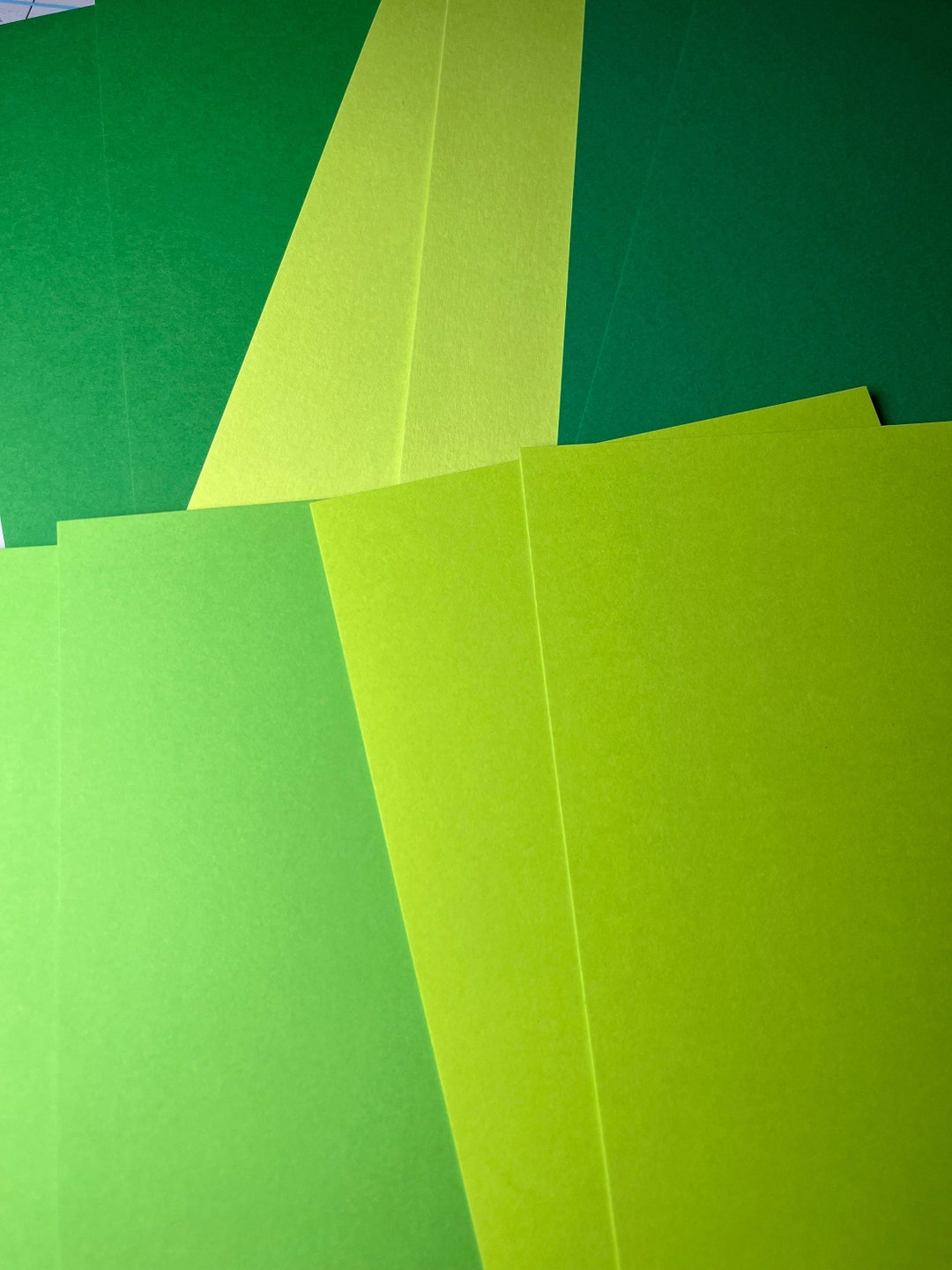 Green Cardstock, Green Paper, 65 4.5x6.5, 10 Sheets - Etsy