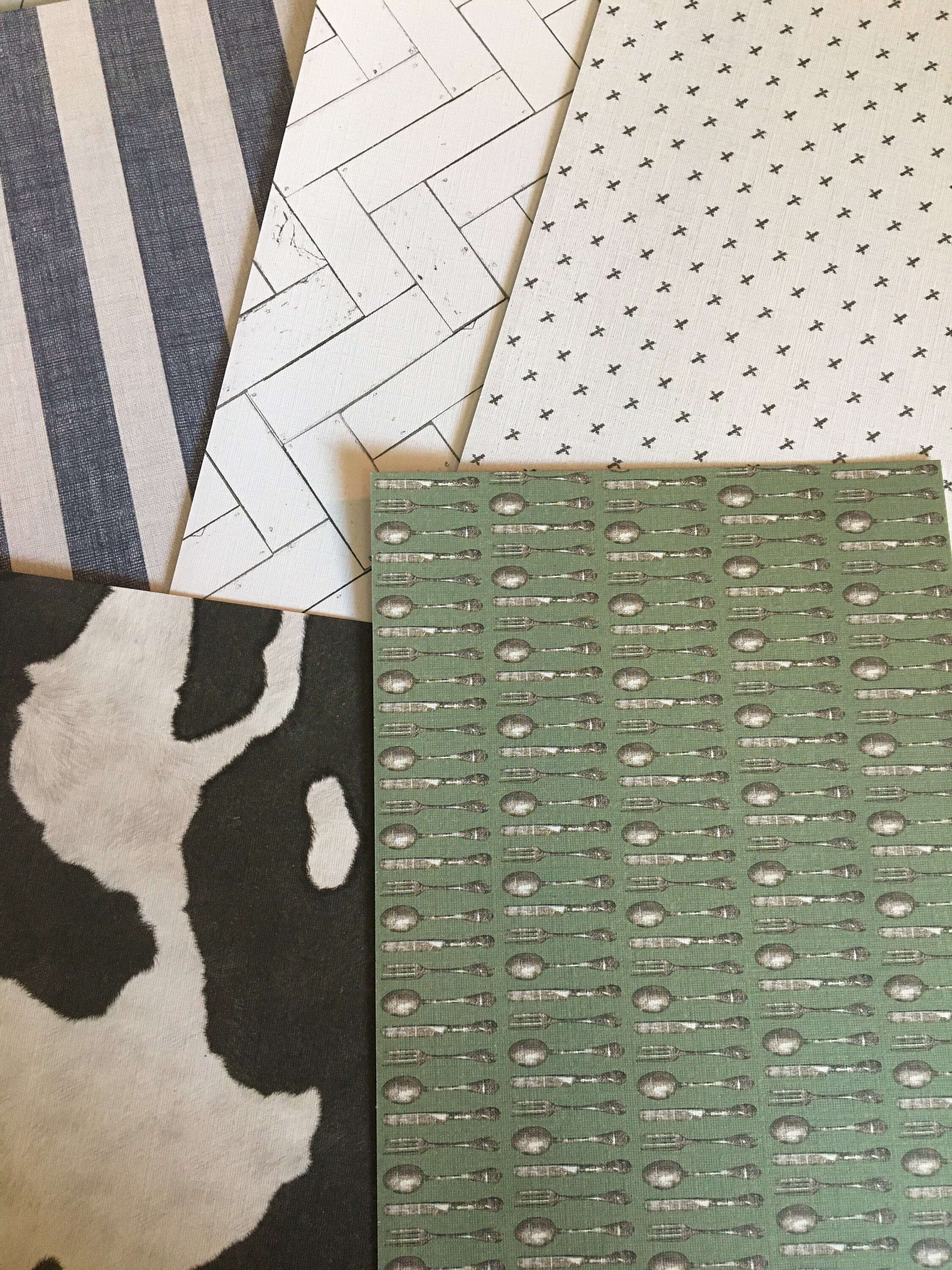 Farmhouse Cardstock Farmhouse Paper 4.5x6.5 20 Sheets | Etsy