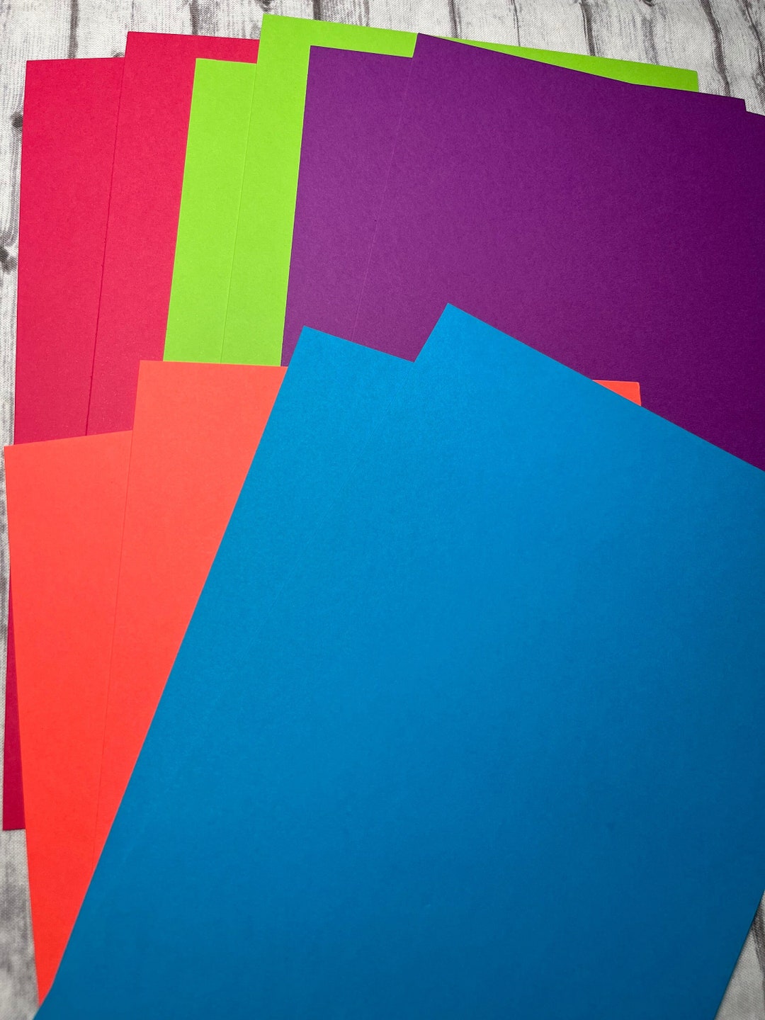 Cardstock, Paper, 65# 5.5x8.5, 10 Sheets - Etsy
