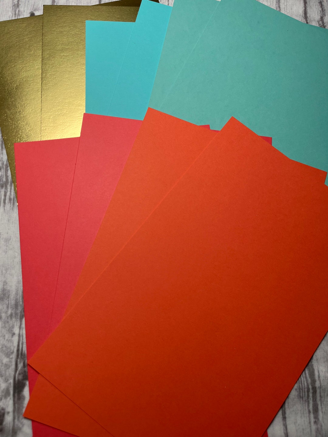 Cardstock, Paper, 65# 5.5x8.5, 10 Sheets - Etsy