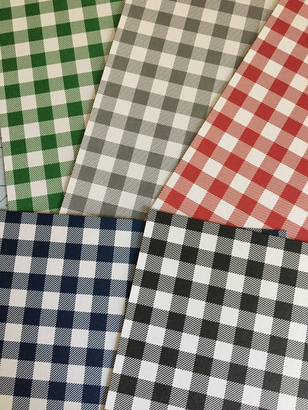 Cardstock, Paper, Buffalo Check Cardstock, Buffalo Check Paper 8.5x11 ...