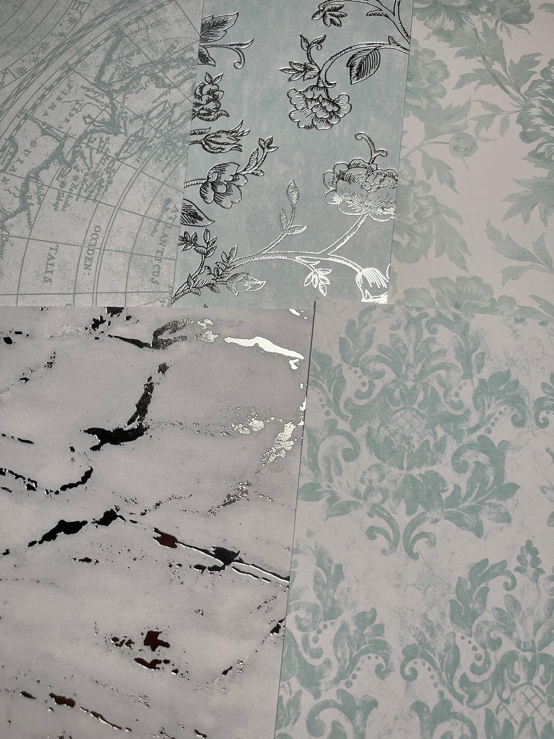 Cardstock Paper Blue Cardstock Blue Paper 6x6 20 Sheets - Etsy