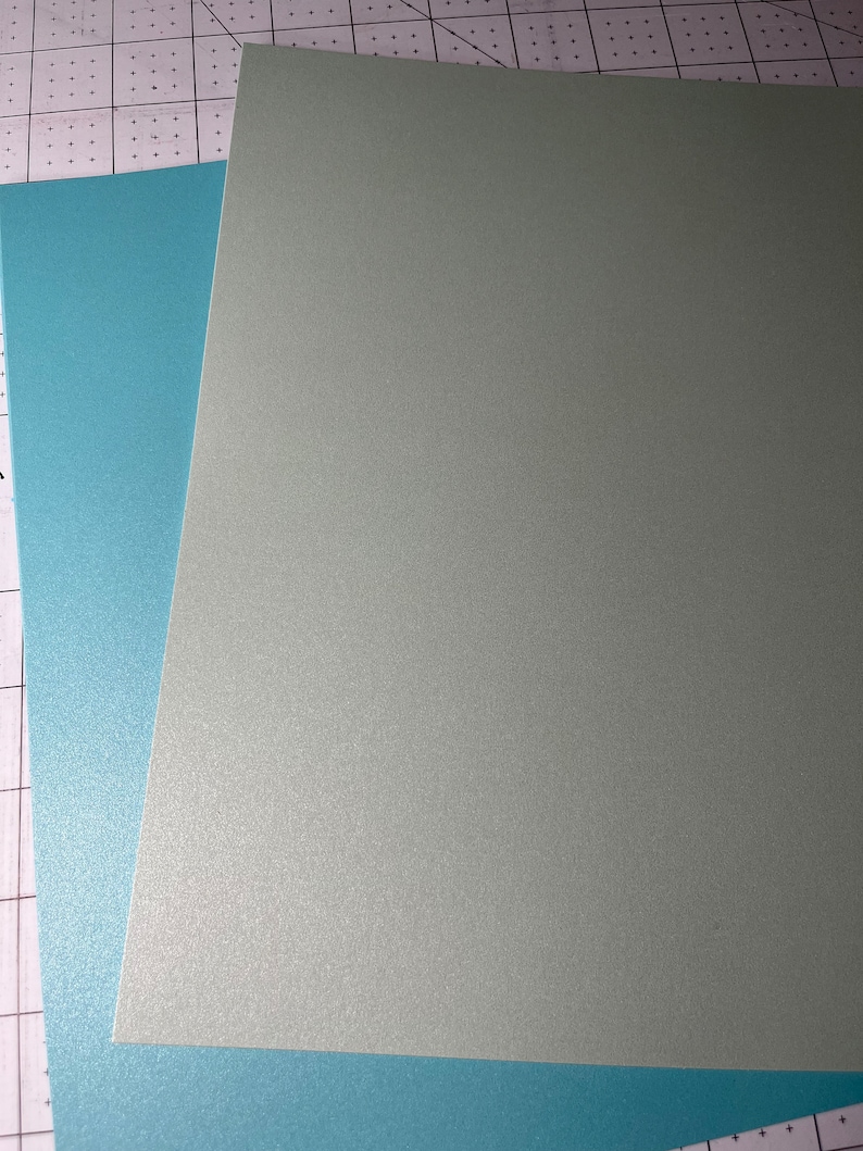 Blue Shimmer Cardstock Blue Shimmer Paper 65 Cardstock - Etsy