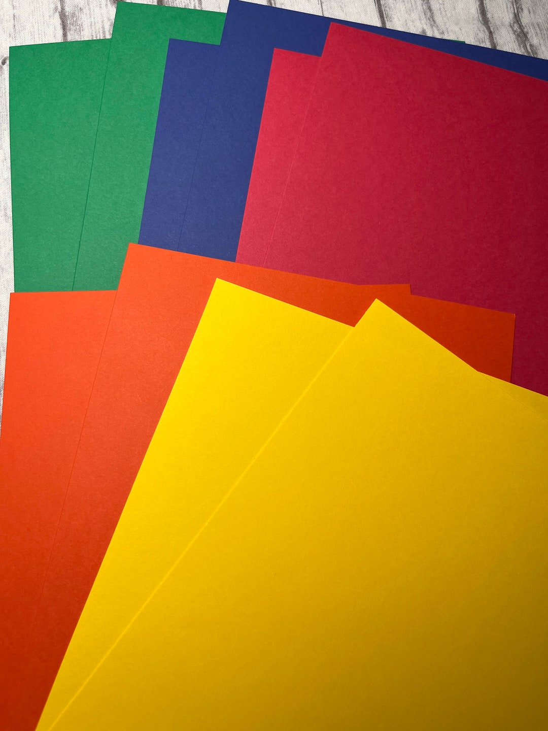 Cardstock, Paper, 65 5.5x8.5, 10 Sheets - Etsy