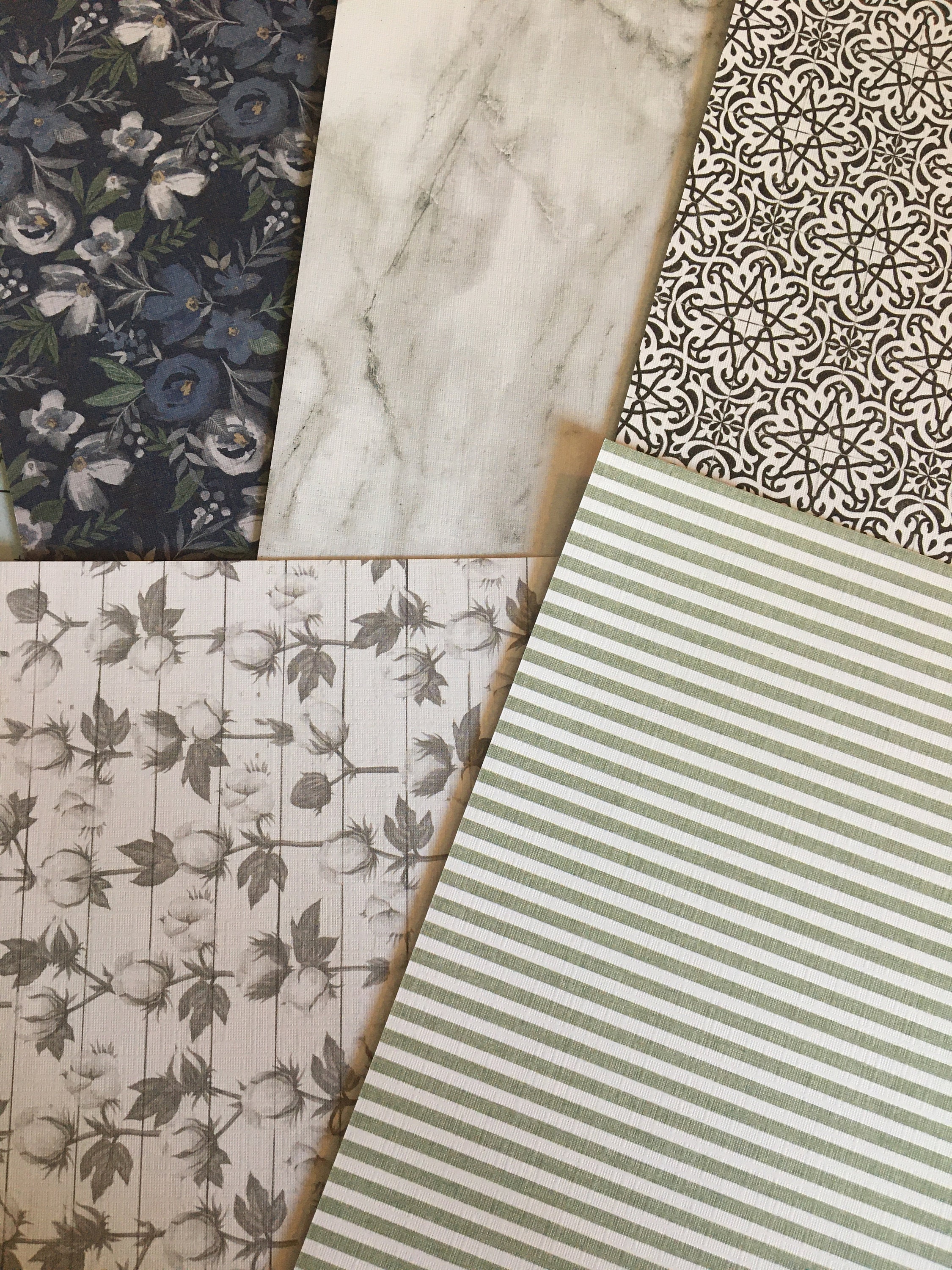 Farmhouse Cardstock Farmhouse Paper 4.5x6.5 20 Sheets | Etsy