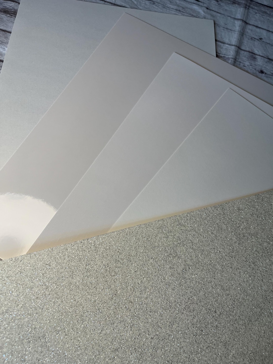 Pearl Metallic Cardstock, Pearl Metallic Paper, 70# Cardstock 8.5x11, 5 ...