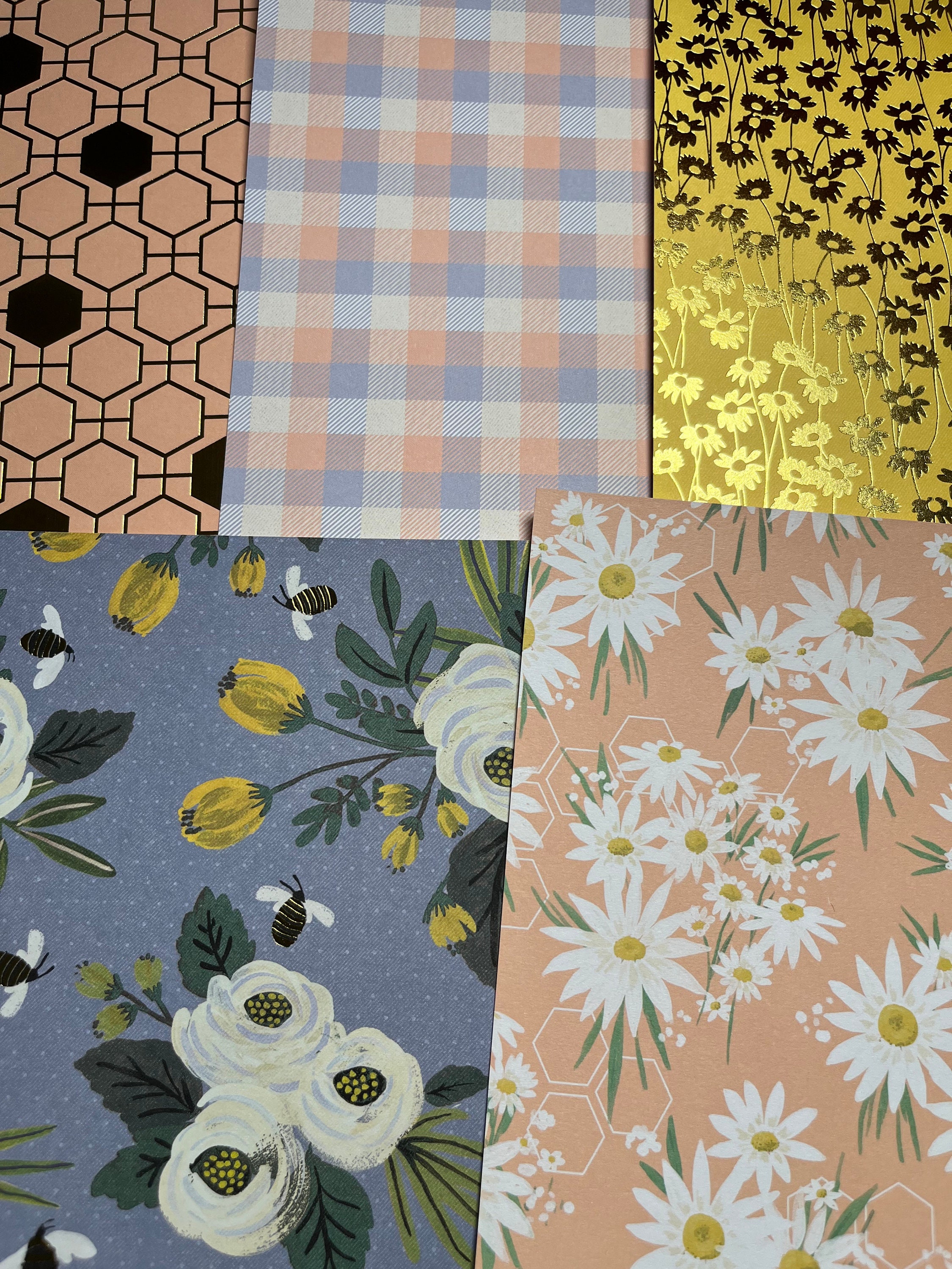 Cardstock Paper Floral Cardstock Floral Paper 6x6 20 - Etsy