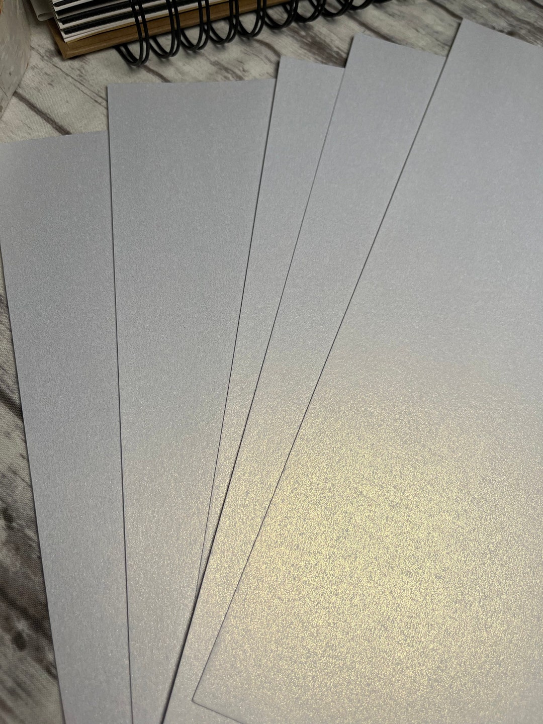 White Shimmer Cardstock, White Shimmer Paper, 65 Cardstock 8.5x11, 5 ...