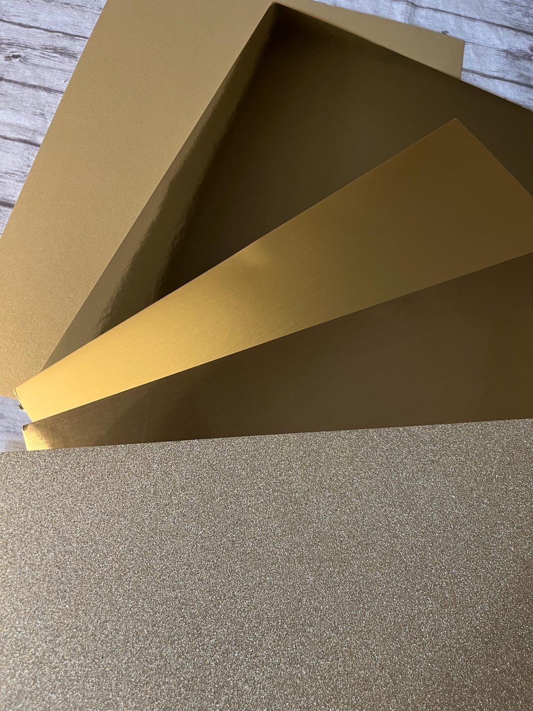 Gold Metallic Cardstock, Gold Metallic Paper, 70# Cardstock 8.5x11, 5 ...