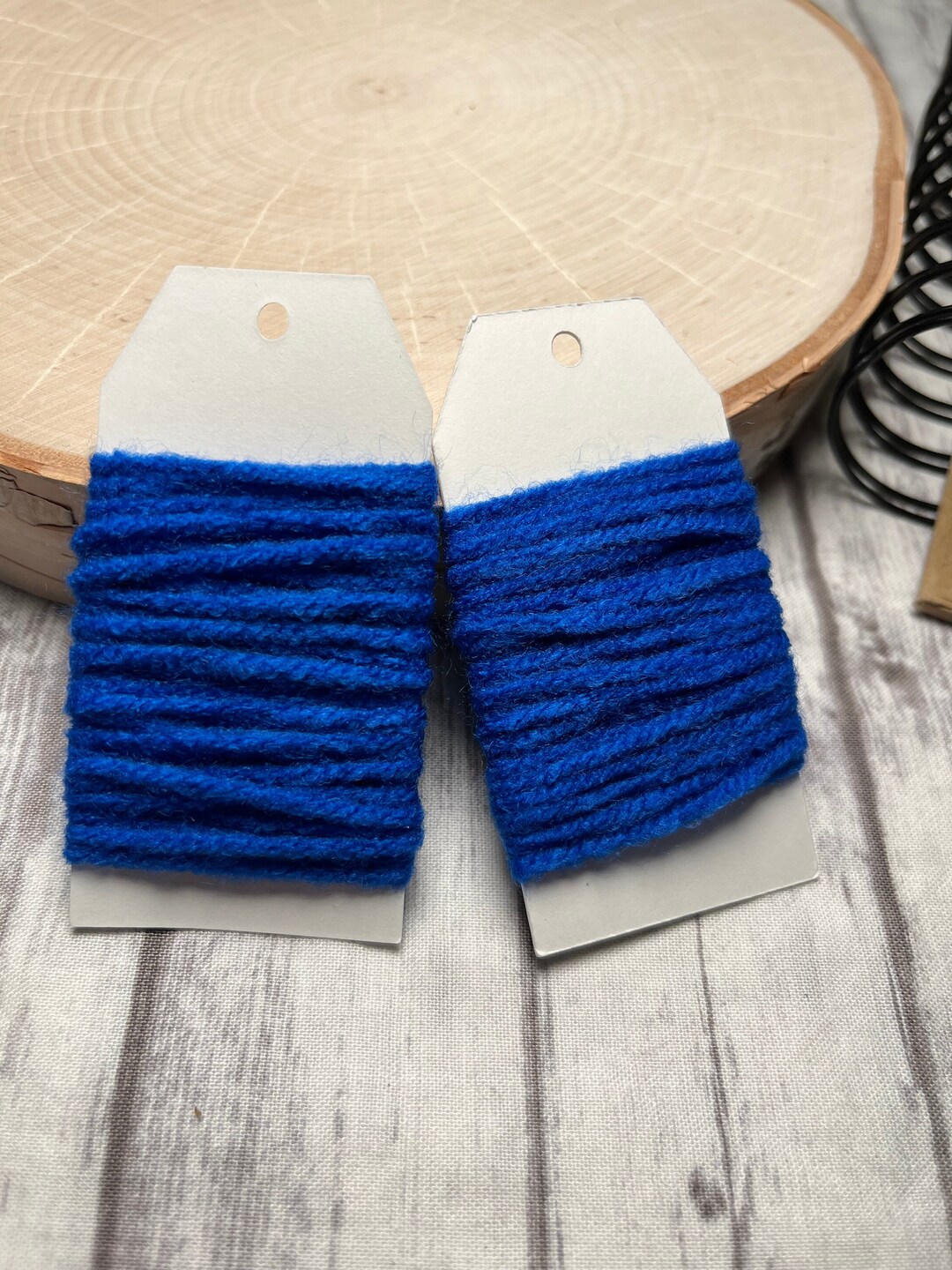 Royal Blue Yarn Sample - 72" Yarn - Etsy