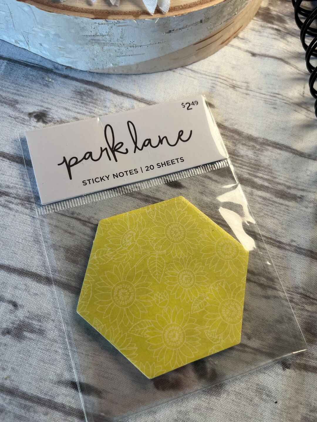 Hexagon Sticky Notes - Etsy