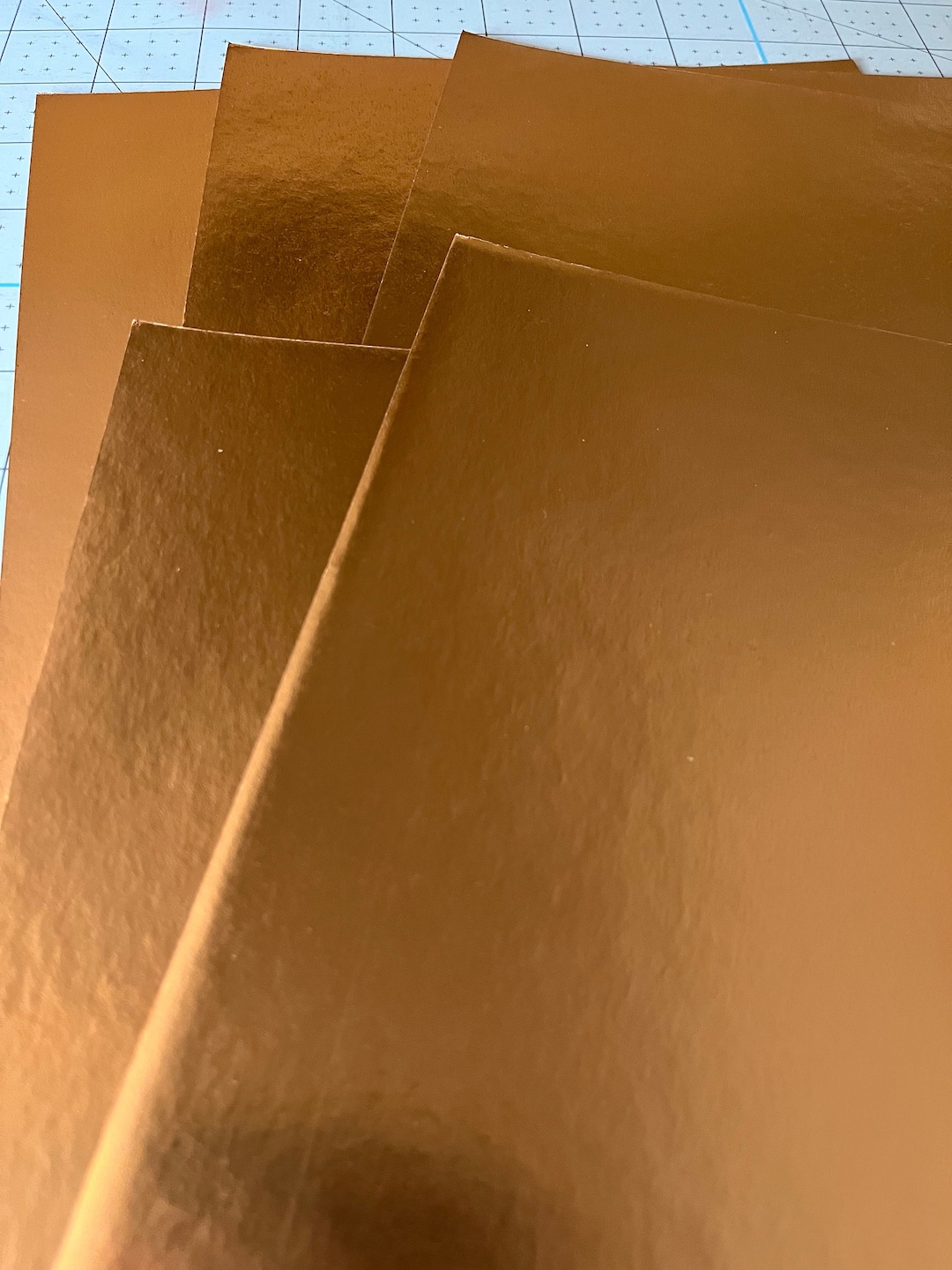 Rose Gold Foil Cardstock, Rose Gold Foil Paper, 65# Cardstock 8.5x11, 5 ...