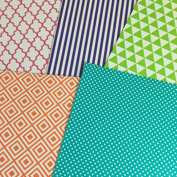 Patterned Cardstock - Etsy