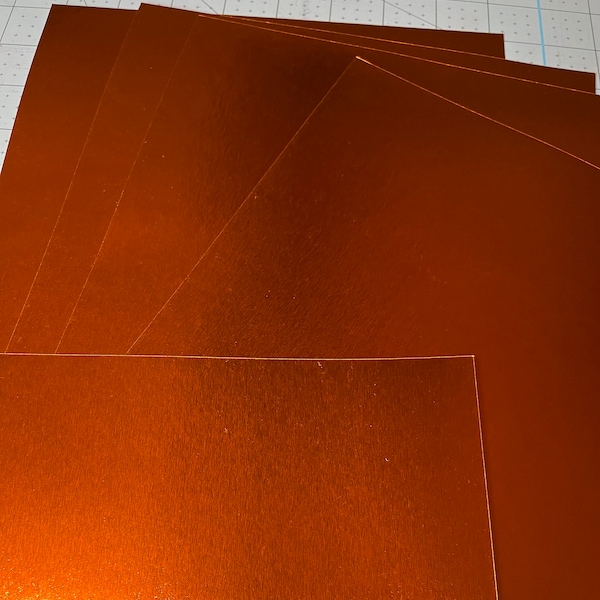 Copper Foil Paper - Etsy