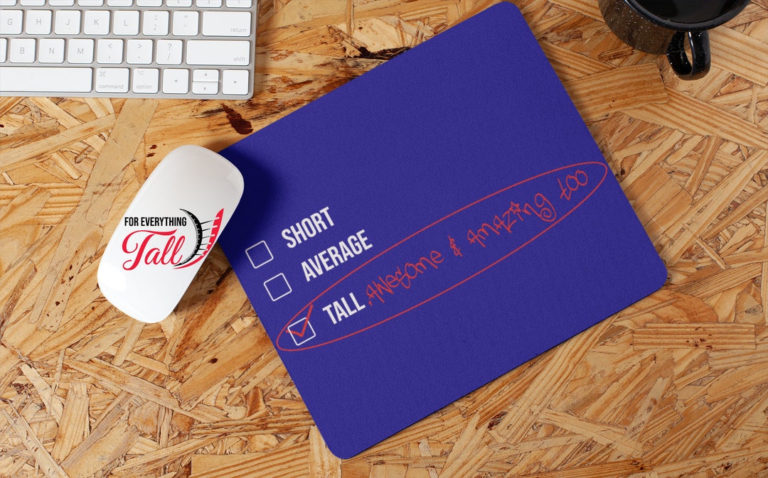 Tall Checkbox Mouse Pad, Custom Mouse Pad, Desk Accessories ...