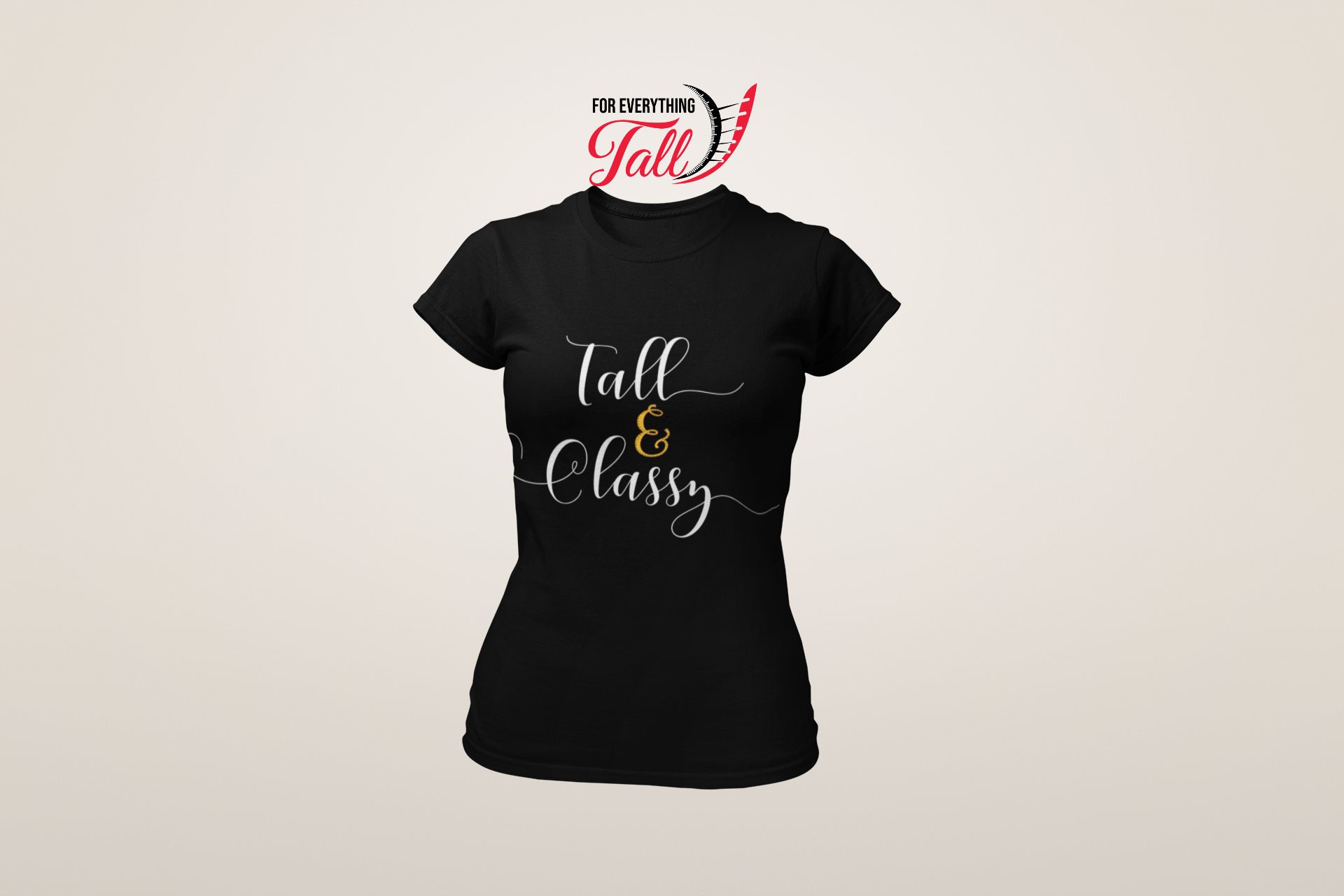 Tall Women Clothing, Graphic Tee, Plus Size, Tall & Classy T-shirt - Etsy