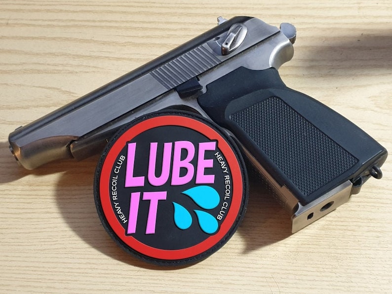 Heavy Recoil Club Lube It PVC Patch - Etsy