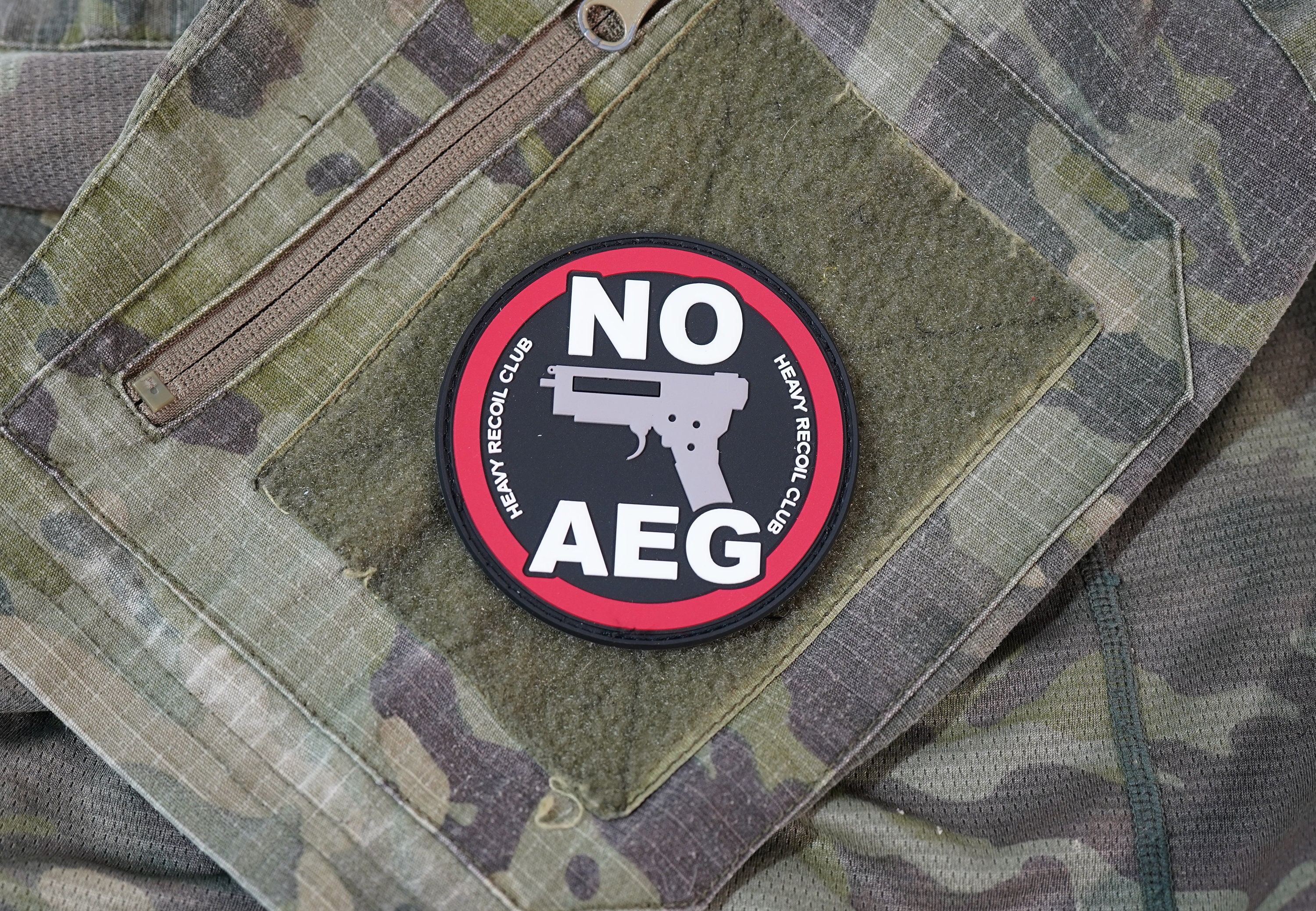 Heavy Recoil Club | NO AEG PVC Patch - Etsy