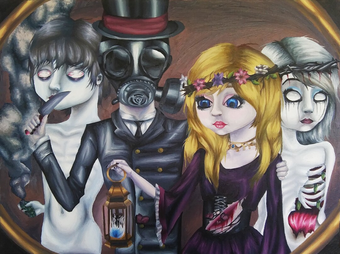 Jack the R.i.p.per -- Oil Painting - Etsy