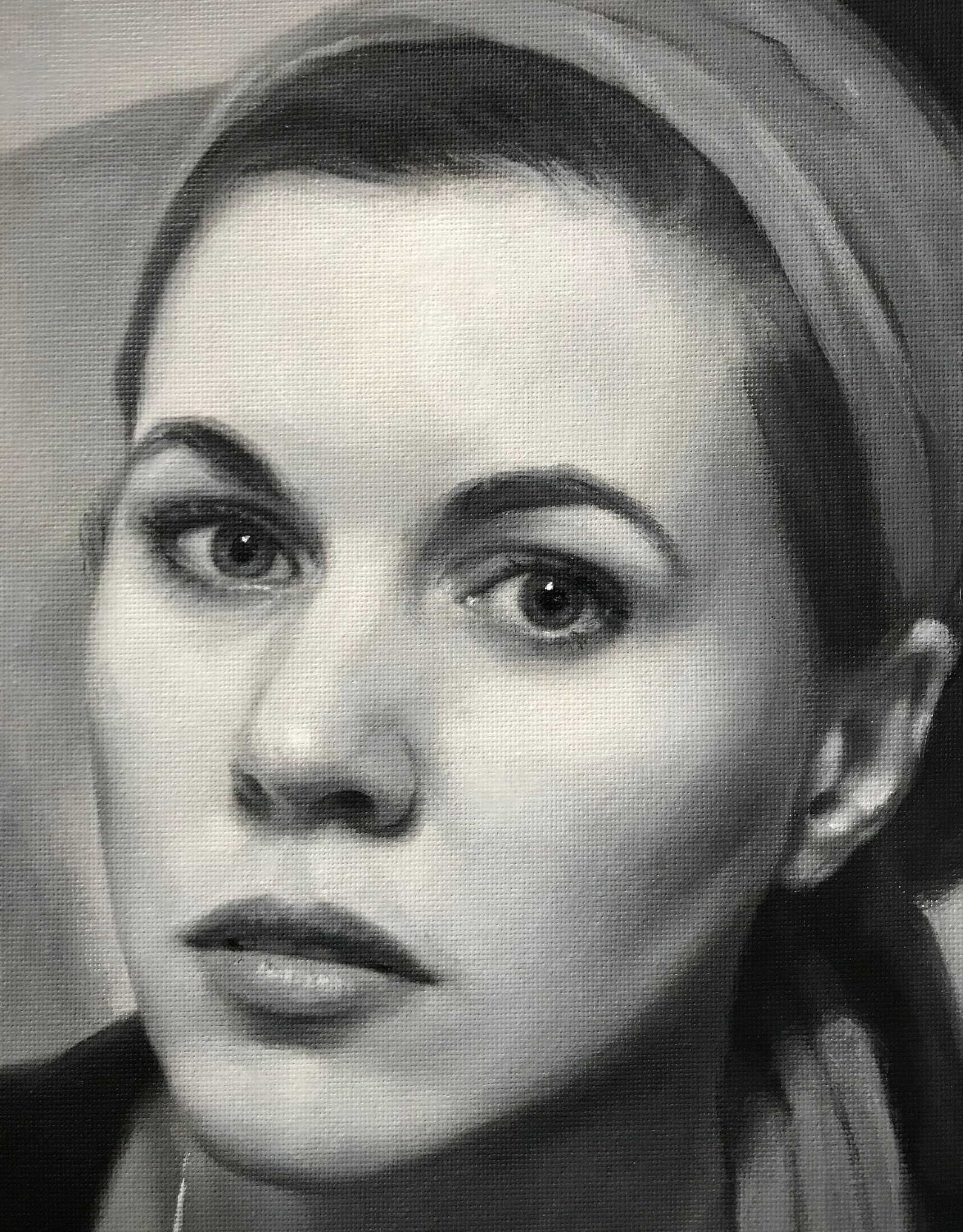 Custom Oil Painting From Photo. Realistic Handmade Portrait on - Etsy