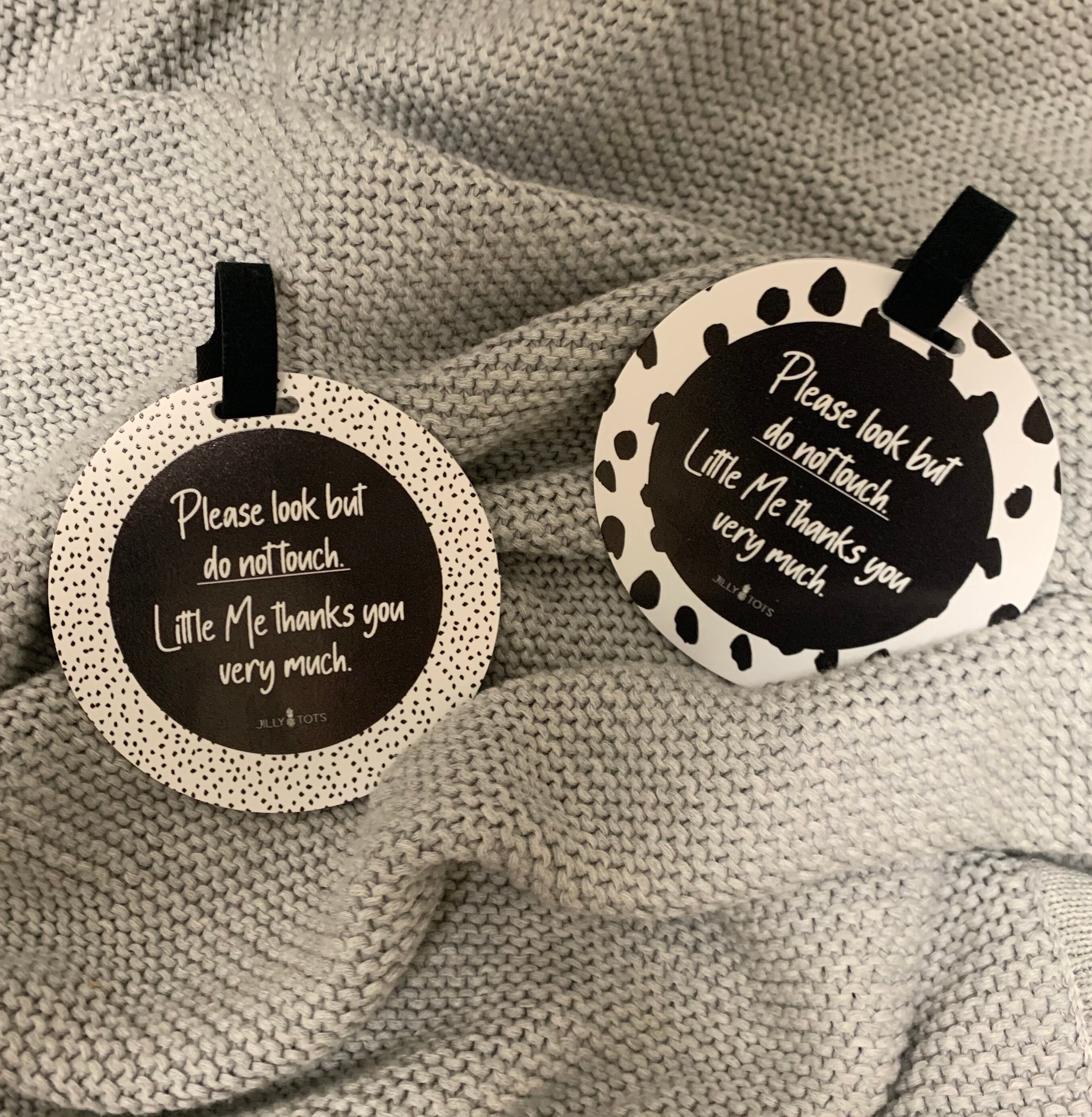 Multi Buy Baby Pram Tag Car Seat Carrier Accessory Germ Sign | Etsy