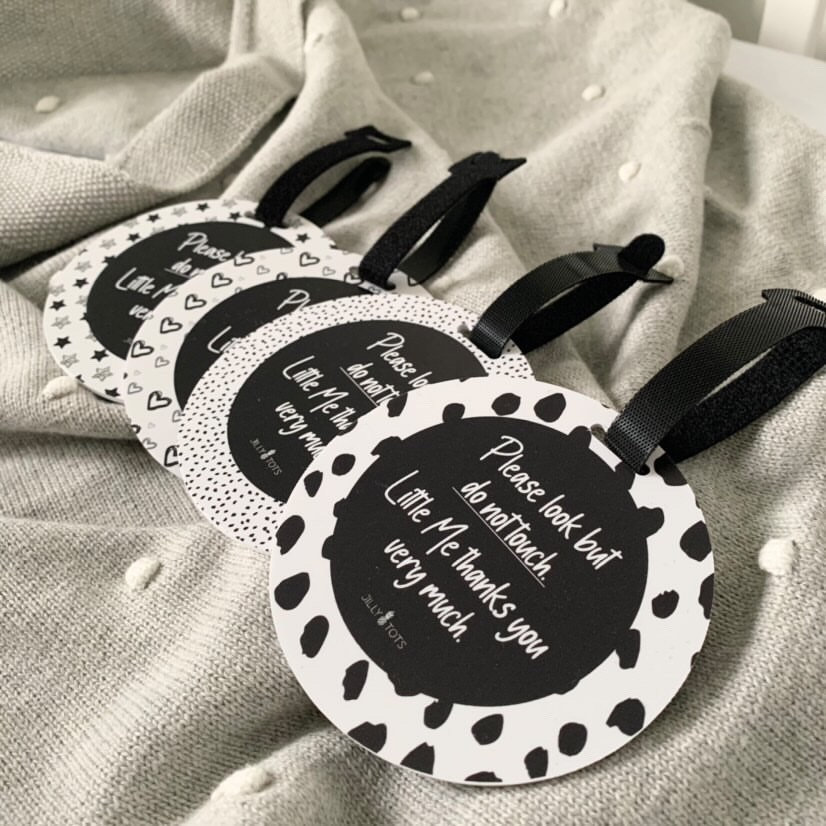 Multi Buy Baby Pram Tag Car Seat Carrier Accessory Germ Sign | Etsy