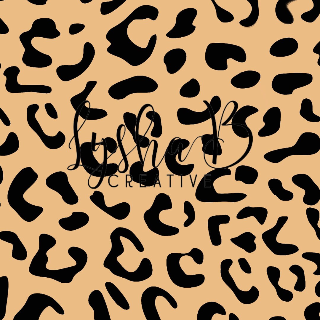 Large Leopard Print, 12 X 12 Digital File, Tumbler Wrap, Animal Print ...