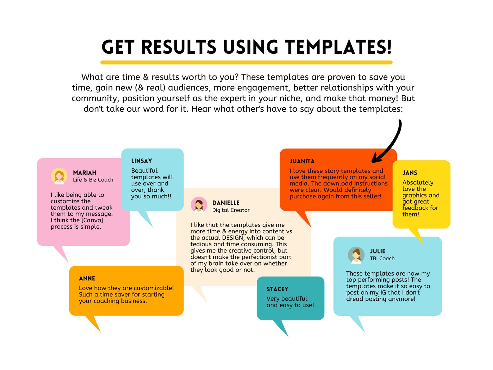 GIF Animation Engagement Pack . Instagram Templates Canva . - Etsy