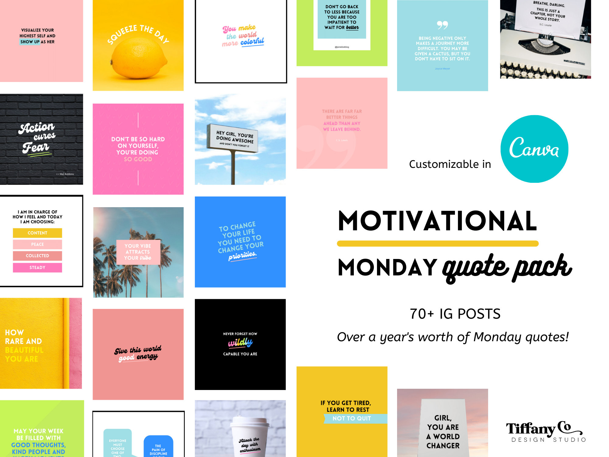 Motivational Monday Quotes Instagram Templates . Instagram Templates ...