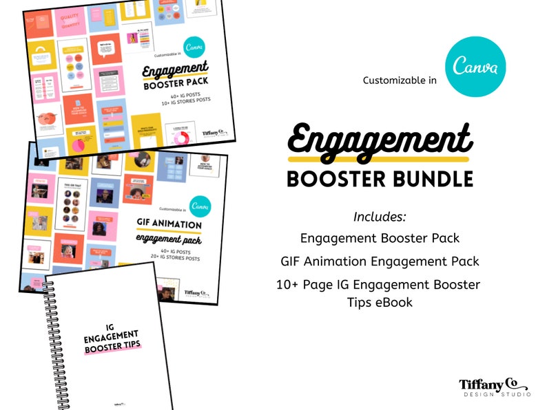 Engagement Booster Bundle Instagram Templates . Instagram - Etsy