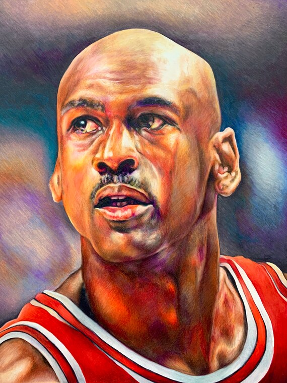 Michael Jordan Print | Etsy