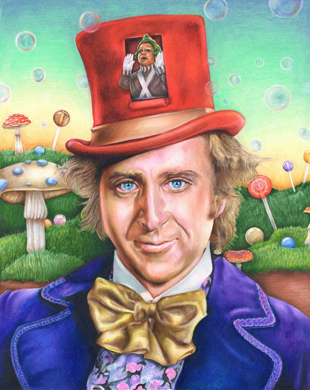 Willy Wonka Print - Etsy