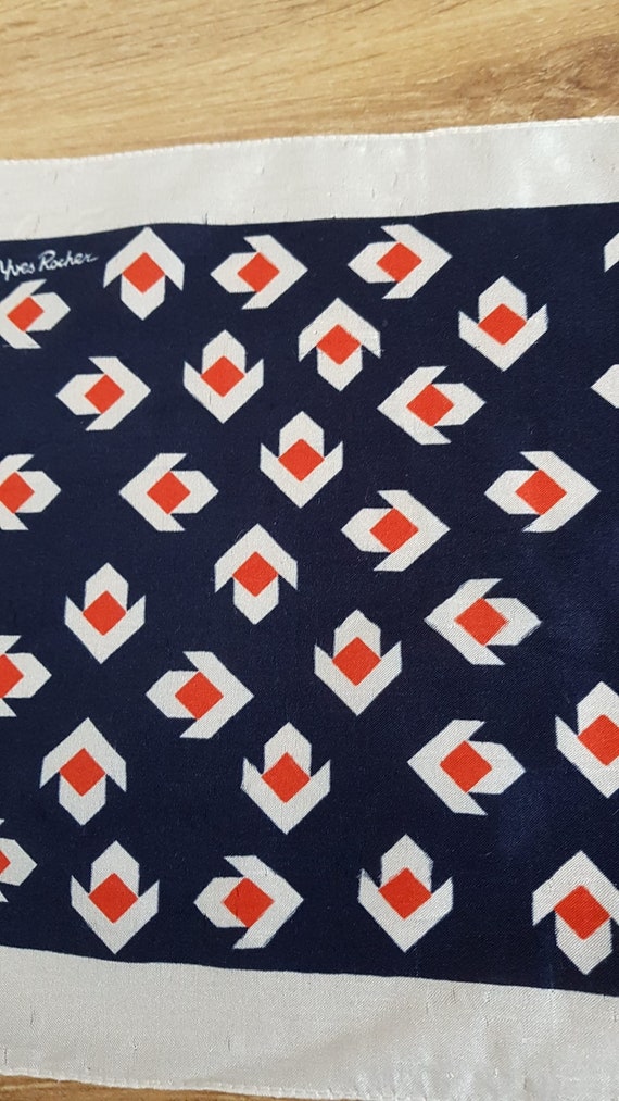 Vintage Yves Rocher - Années 70 Scarf - Gem