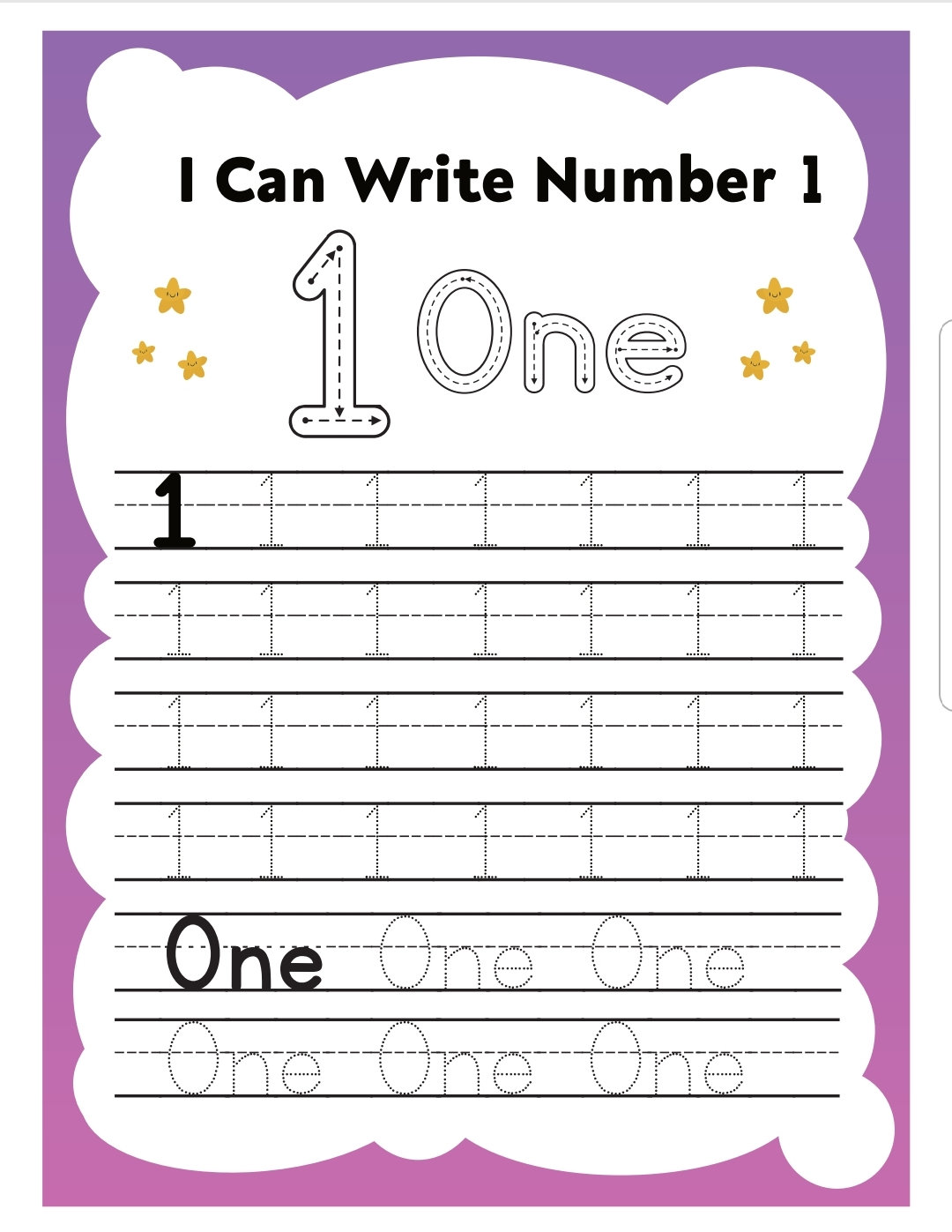 Worksheet Alphabet A to Z and Numbers 1 to 10 Tracing line Tracing42 ...