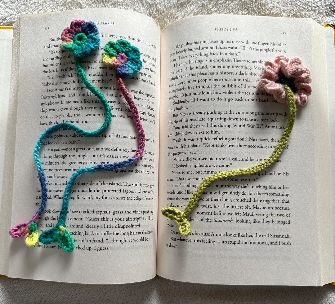 Exclusive Floral Bookmarks - Etsy
