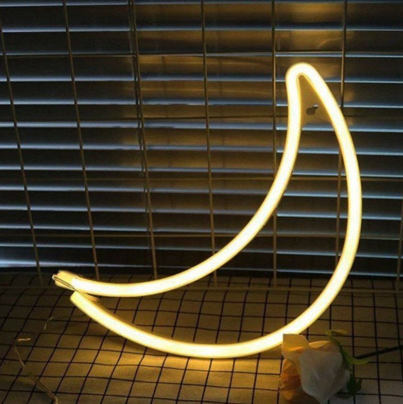Moon Neon Light LED for Bedroom Sign Art Lights - Etsy