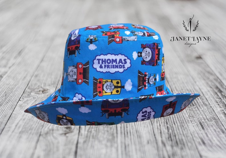 Thomas the Tank Bucket Hat - Thomas the Train Hat - Train Bucket Hat ...
