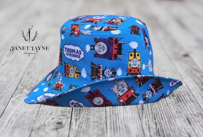 Thomas the Tank Bucket Hat - Thomas the Train Hat - Train Bucket Hat ...