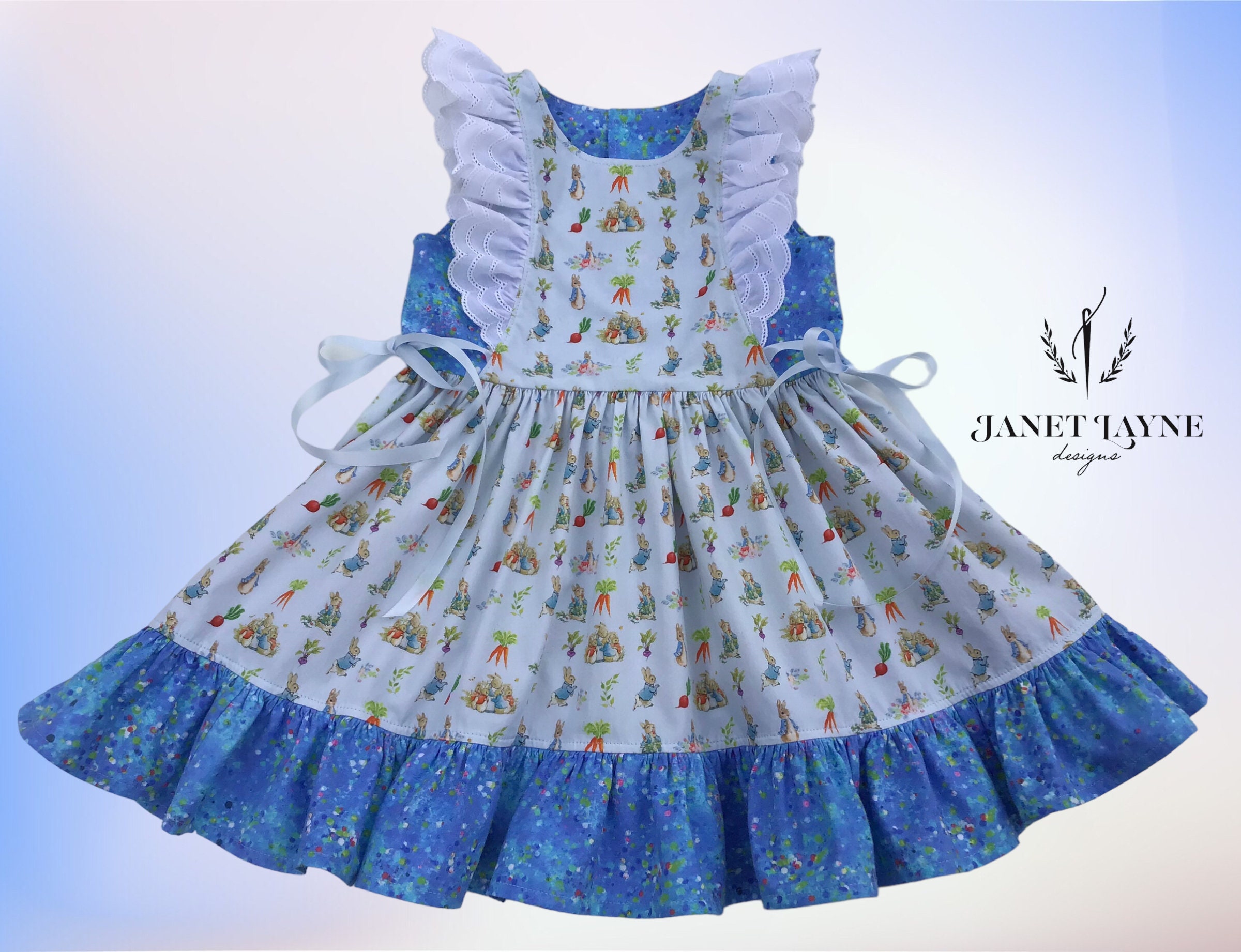 Peter Rabbit Dress Peter Rabbit Party Dress Flopsy, Mopsy, Cottontail ...