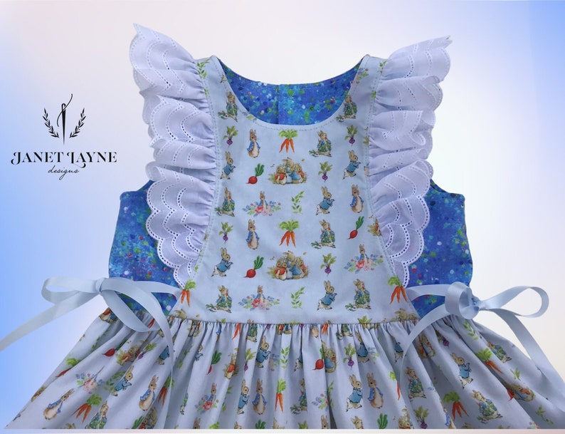 Peter Rabbit Dress Peter Rabbit Party Dress Flopsy, Mopsy, Cottontail ...