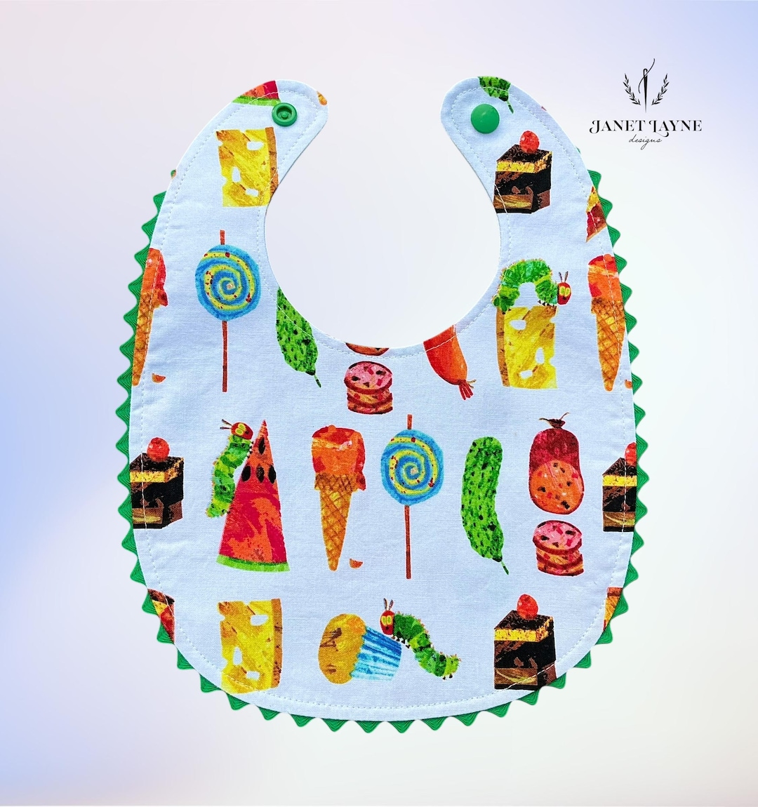 Very Hungry Caterpillar Bibs - Hungry Caterpillar Baby Bibs ...