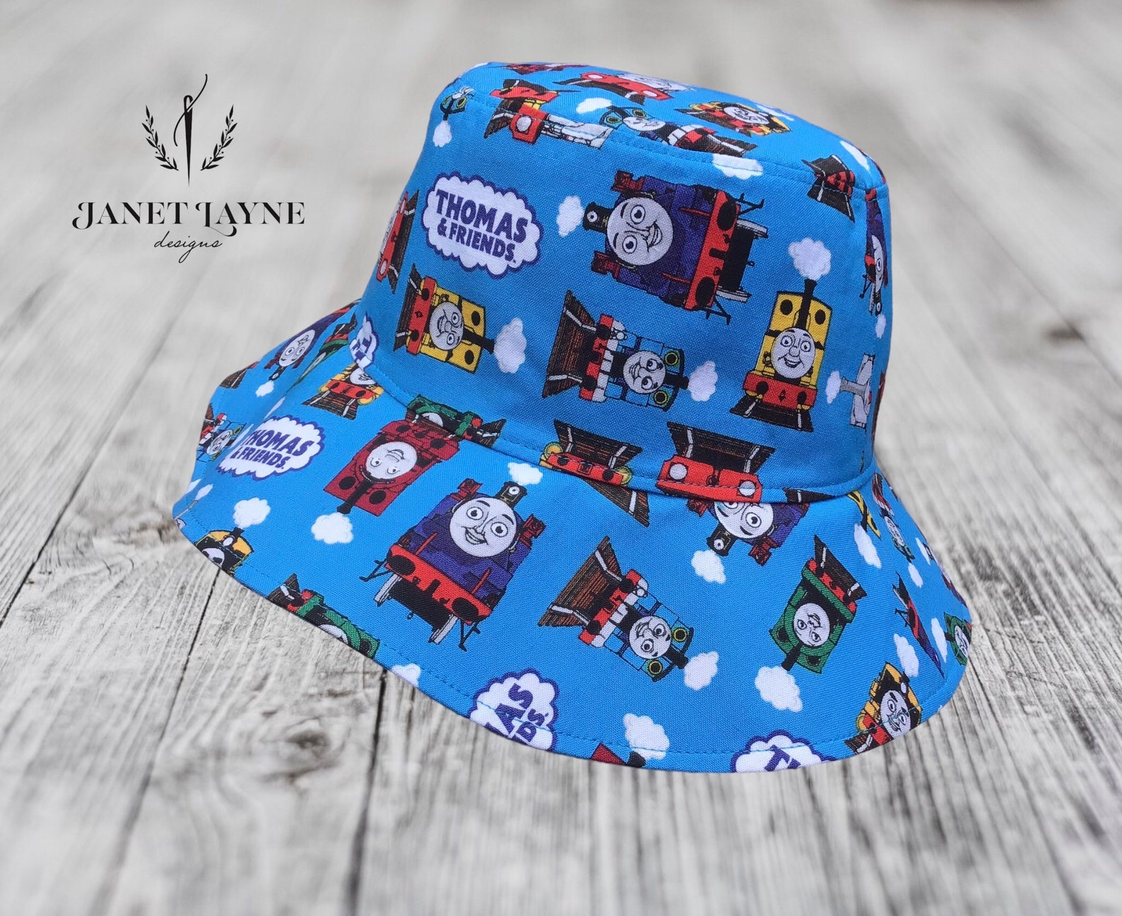Thomas the Tank Bucket Hat Thomas the Train Hat Train Bucket Hat Thomas the Tank Sun Hat Thomas ...
