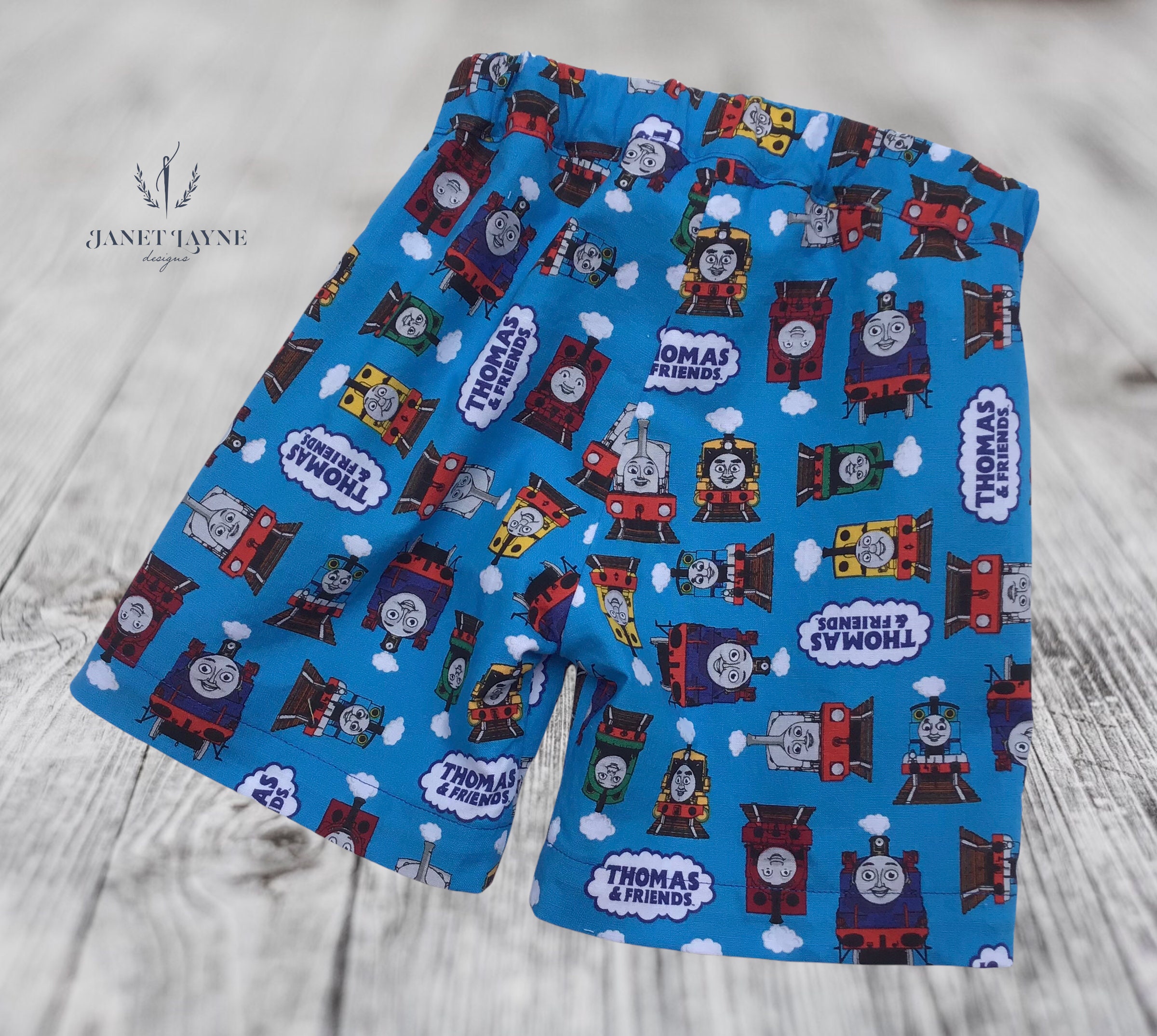 Thomas the Train Shorts Thomas the Tank Shorts Thomas and - Etsy