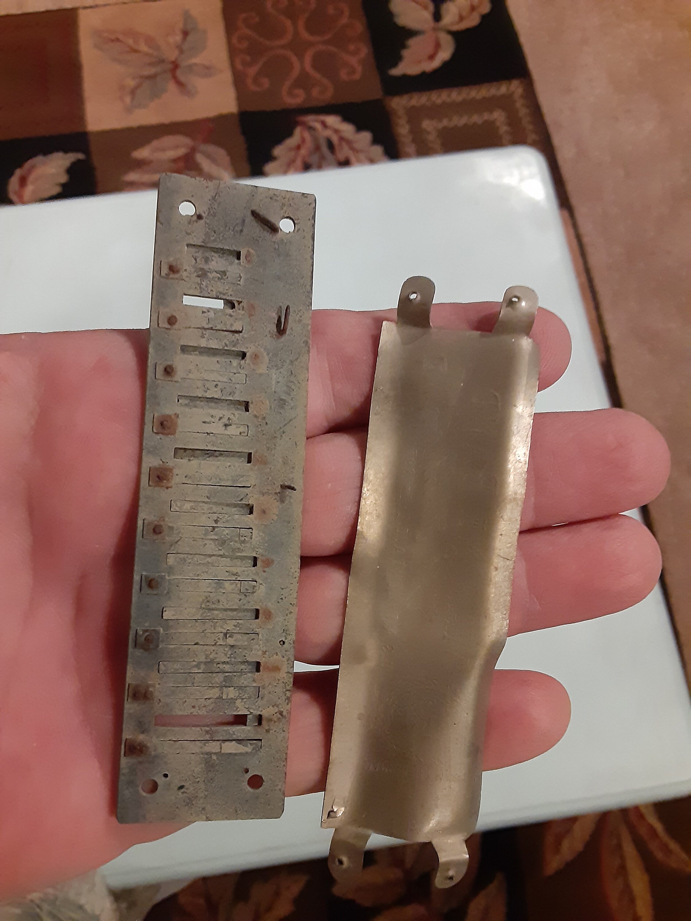 Harmonica Reed With Name Plate From the 1800s - Etsy Australia