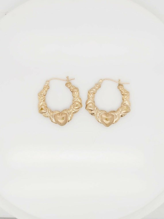 Xo gold hoop earrings store