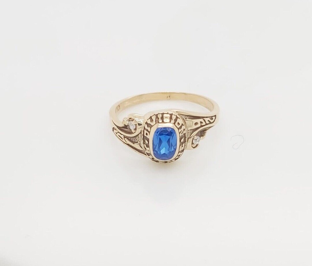 10k Yellow Gold Division Avenue 1992 School Ring - Etsy