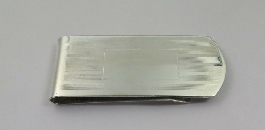 Sterling Silver Money Clip Free Engraving!!! - Etsy