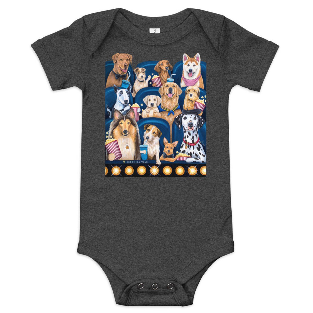 Barks Office Hit Onesie Famous Dogs Onesie Dogs Baby - Etsy